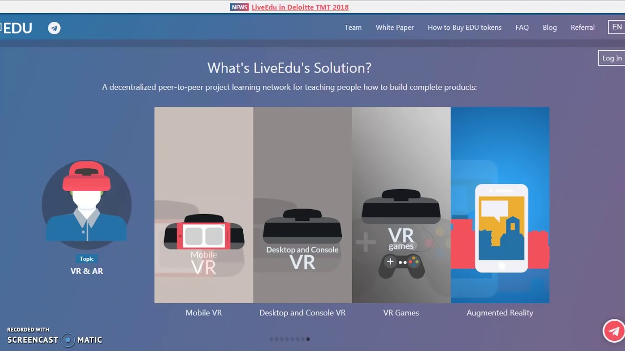 live edu project in english - YouTube