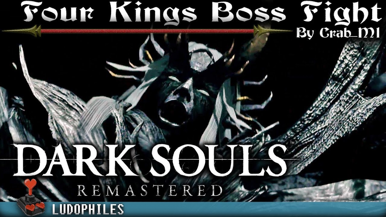 Dark Souls Remastered - Four Kings Boss Fight - YouTube