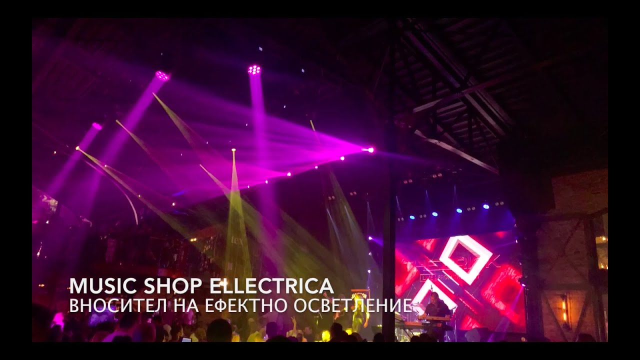 Music Shop Ellectrica installed LED Display & Stage Lights at The BRICK ...
