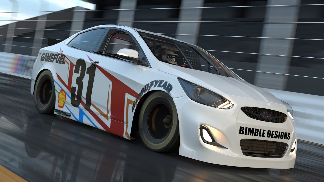Hyundai VERNA Nascar Theme Concept Modification | Bimble Designs - YouTube