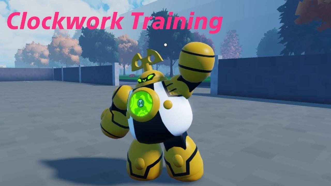 Roblox Ben 10 Game: Clockwork training - YouTube