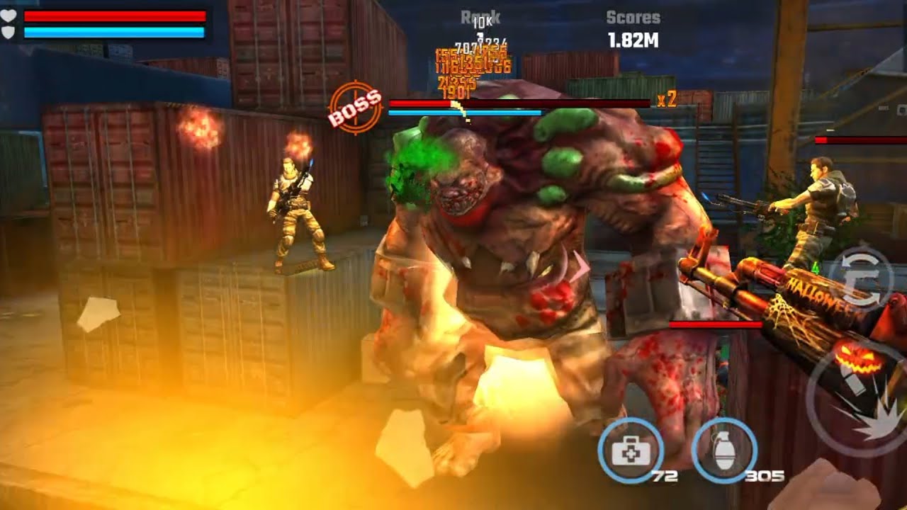Dead Target Zombie Boss Kill Mission. - YouTube