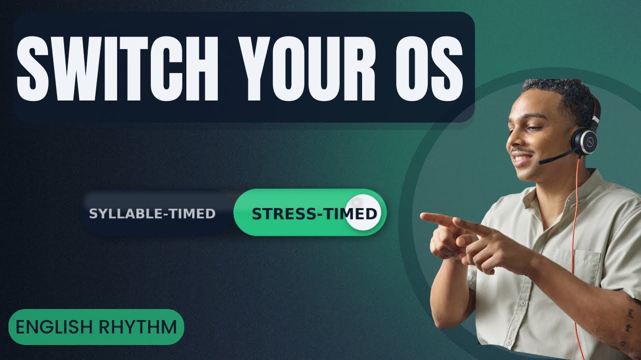 Stressed-Timed English (Part 1) — Rhythm for Clear American Speech ...