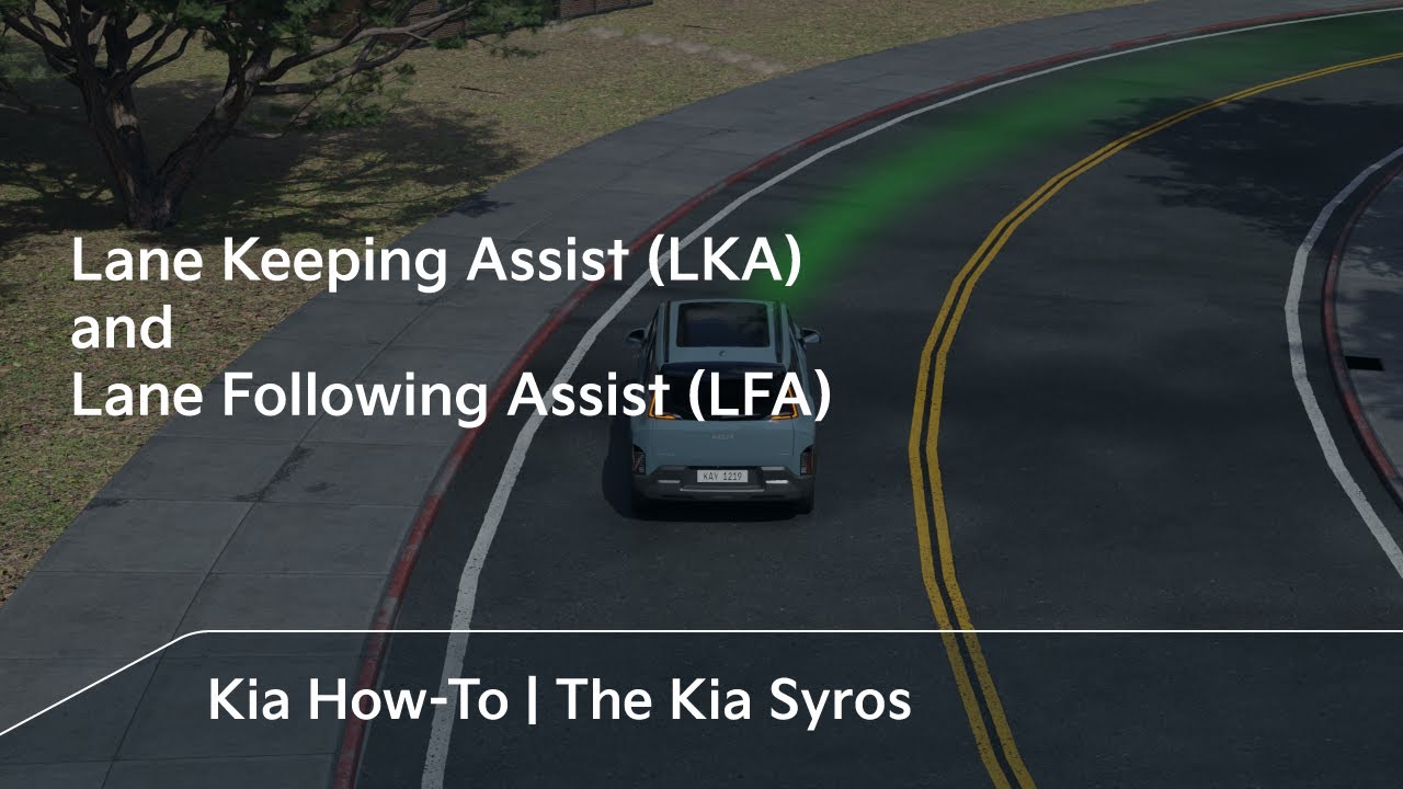 Lane Keeping Assist (LKA) and Lane Following Assist (LFA) | The Kia ...