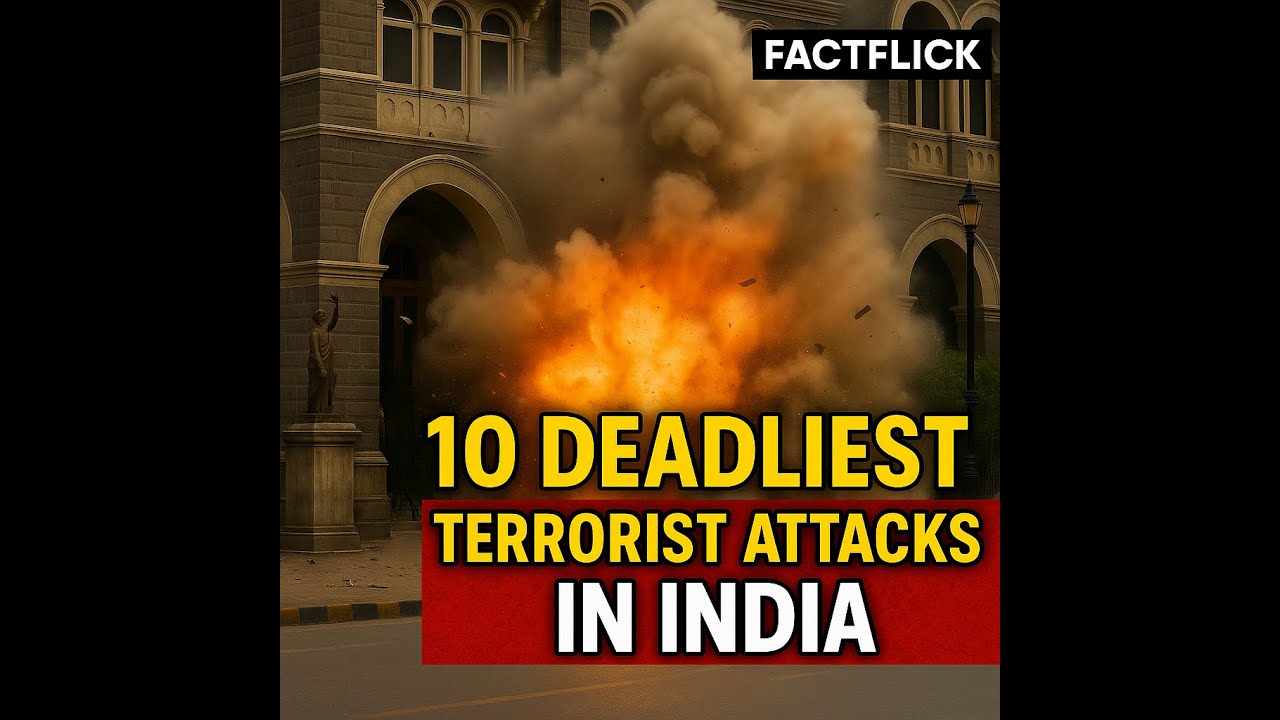 10 Deadliest Terrorist Attacks in India - YouTube