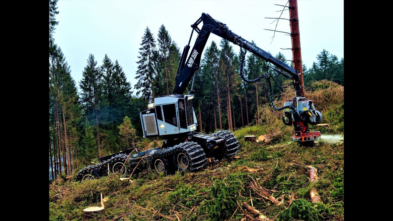 🌲*Americanlogger* • TimberPro 830-B & Logmax 9000 • HarvesterAction ...