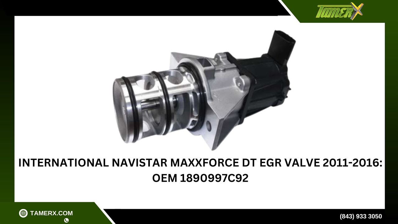 International Navistar MaxxForce DT EGR Valve 2011-2016: OEM 1890997C92 ...