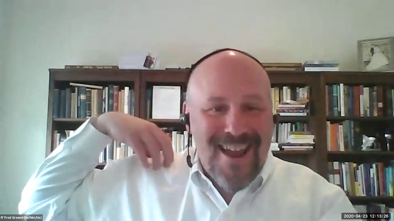 A Conversation of Hope Amongst COVID-19 with Rabbi Fred Greene - YouTube