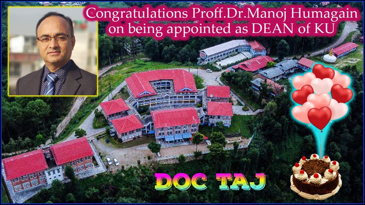 Congratulations Respected Prof.Dr.Manoj Humagain sir/being appointed as ...