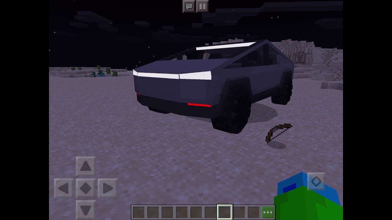 Minecraft Tesla Cybertruck - YouTube