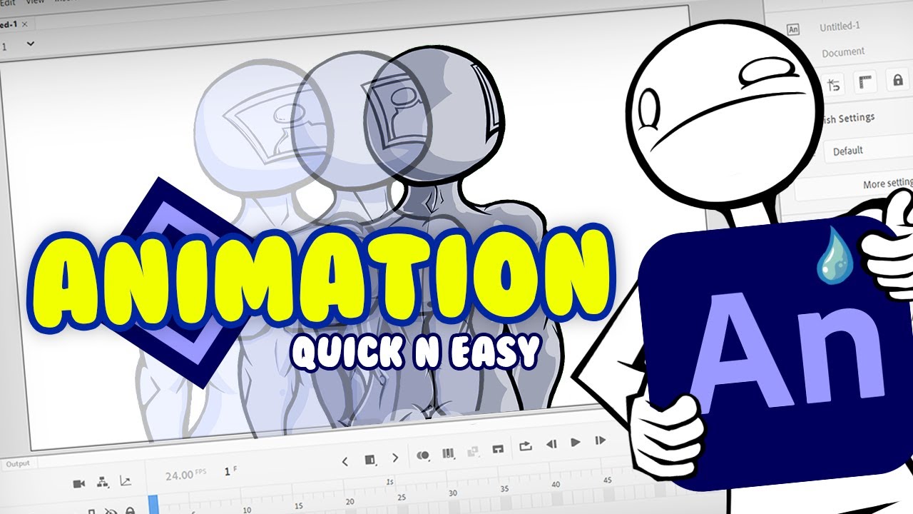 Learn how to be a PRO ANIMATOR in 15 minutes! (ADOBE ANIMATE) - YouTube