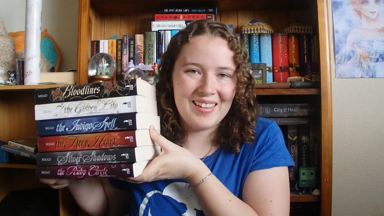 Book Series Review 'Bloodlines' by Richelle Mead - YouTube