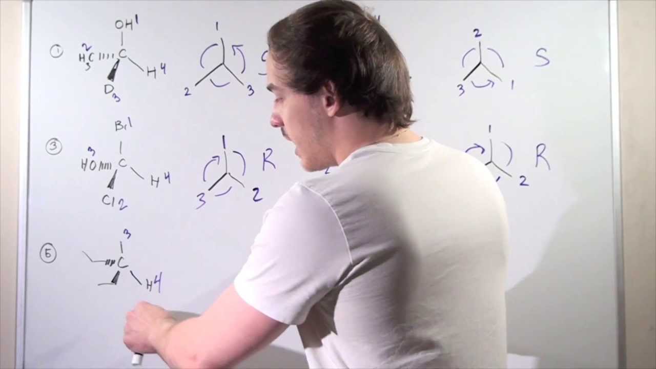 R/S Absolute Configuration Examples - YouTube