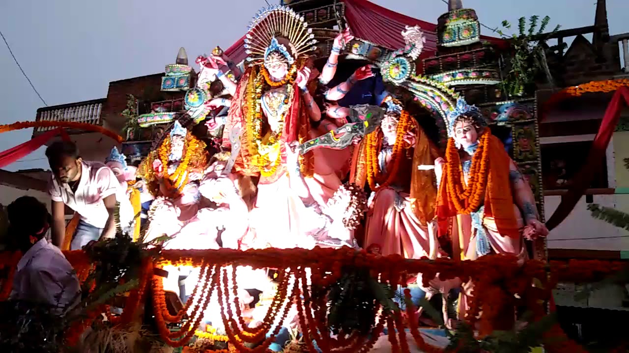 Lambhua durgapuja - YouTube
