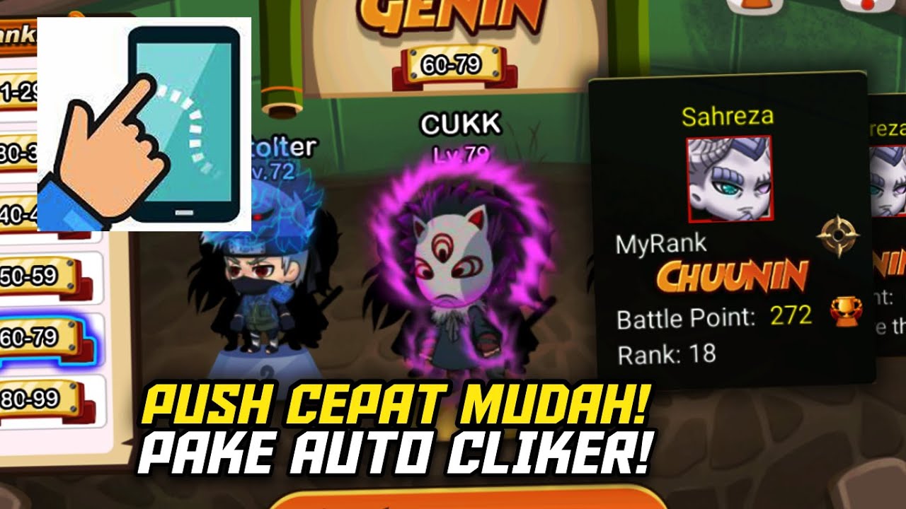 TRIK PUSH BATTLE GROUND TOP 20 DALAM 10 MENIT! Ninja heroes New Era - YouTube