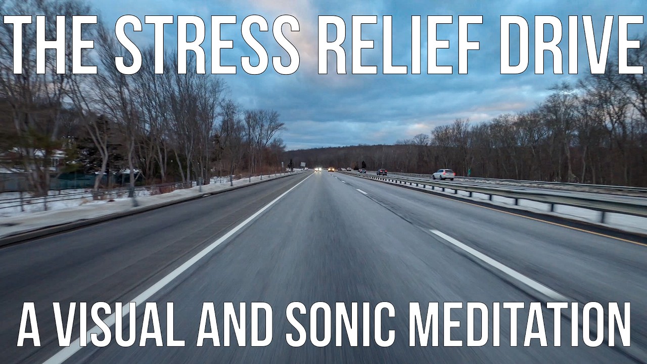 Calming Connecticut Highway Drive | Stress Relief Video | Relaxing ...