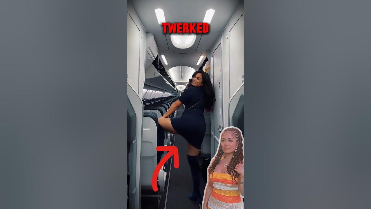 She Twerked on a Plane and Lost Her Job Alaska Airlines flight attendant Nelle Diala |Shocking ...