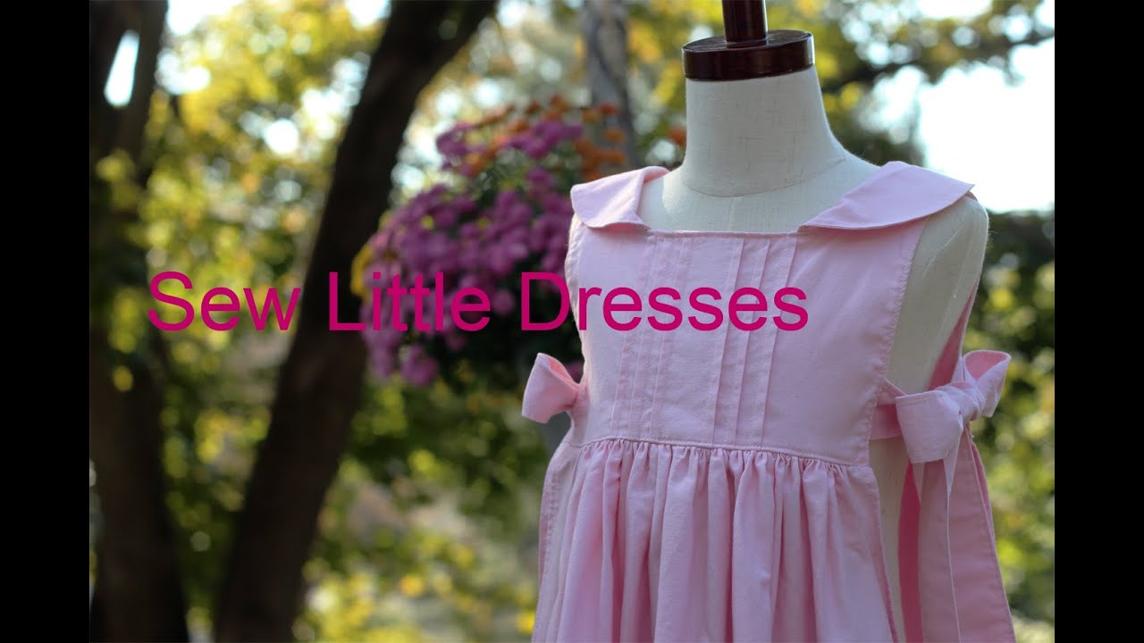 The Rosemary Pinafore and Matilda Dress by Violette Field Threads - YouTube