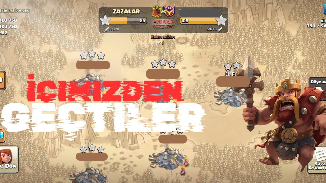 Clash of clans | Mini Etkinlik ve Clan Savaşı - YouTube