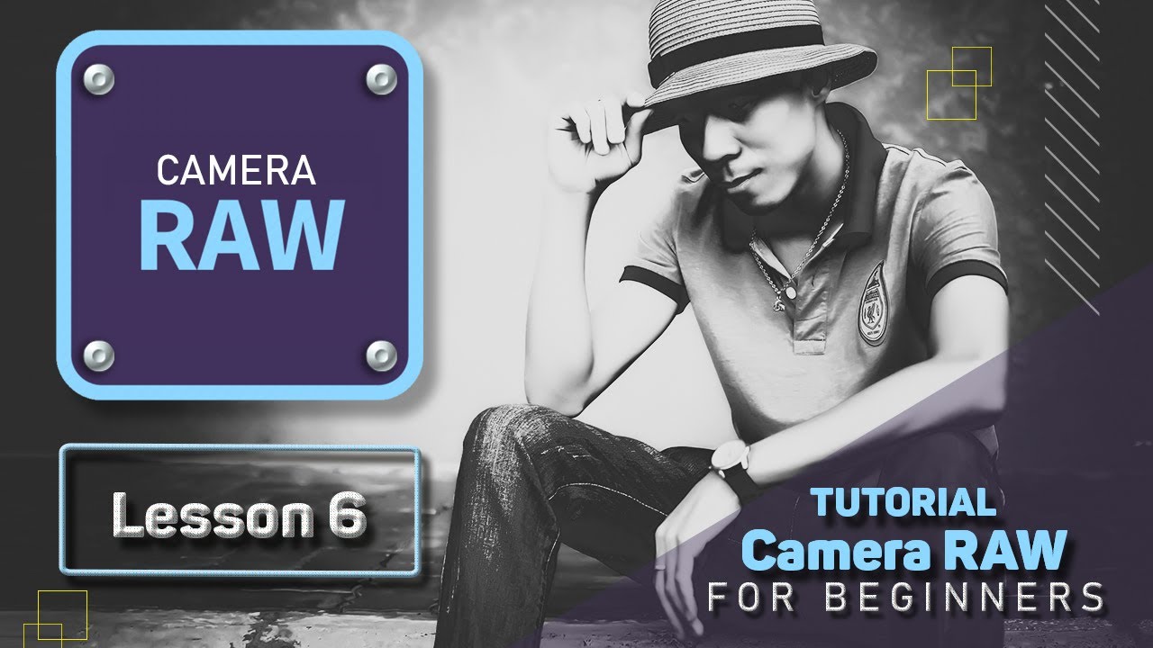 Lesson 6 Panel Basic and White Balance Camera Raw Tutorial - YouTube