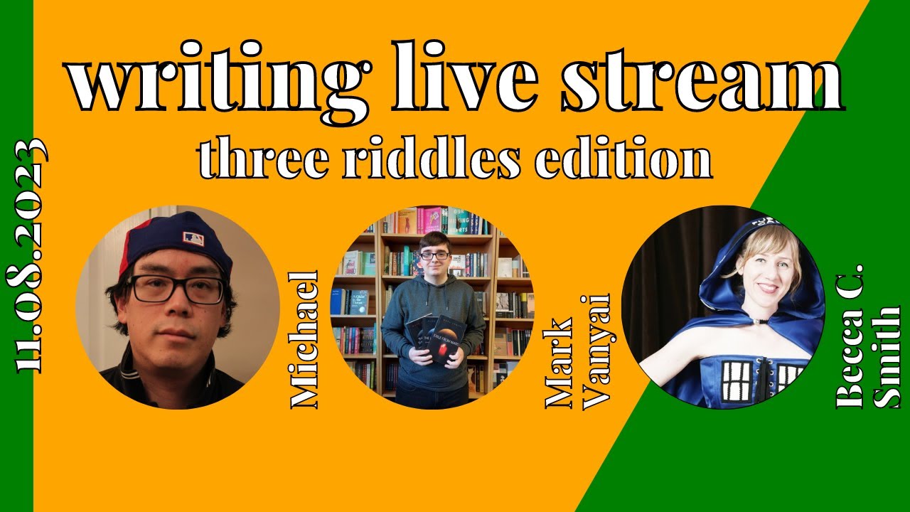 A writing stream for 11.08.2023. - YouTube