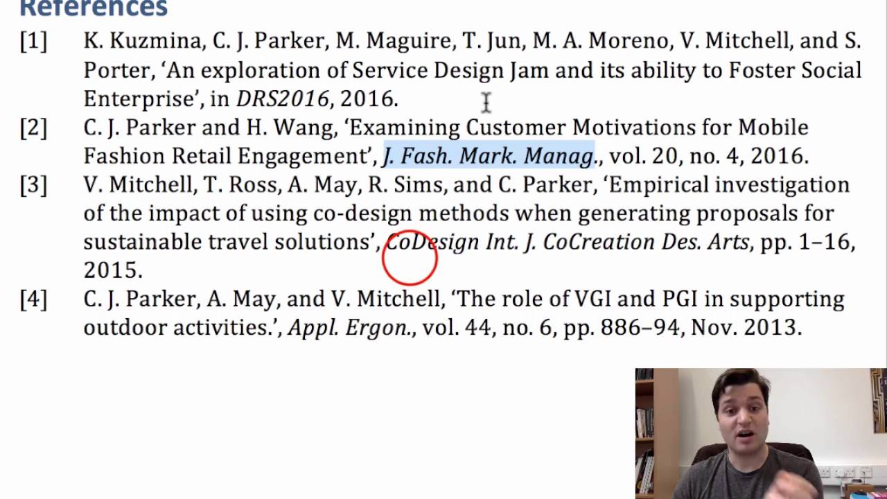 Mendeley: Working with Journal Abreviations | Design eLearning - YouTube