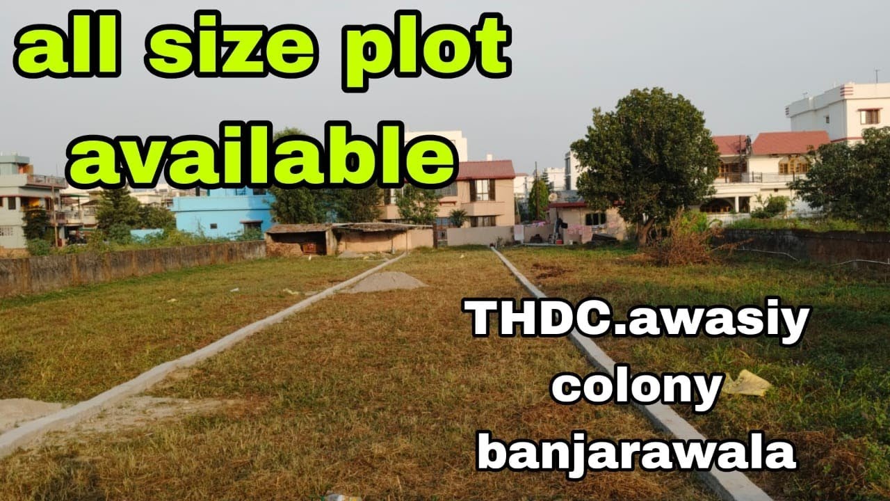 New fresh plot available THDC awasiy Colony banjarawala ...