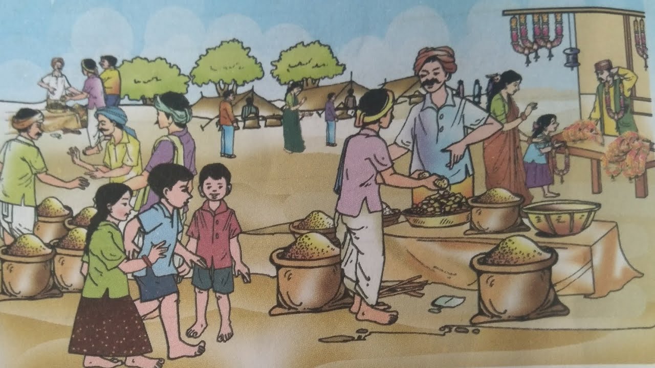 ಸಂತೆ ( ಗದ್ಯ) | ಸವಿ ಕನ್ನಡ ೨ ನೇ ತರಗತಿ |santhe| Kannada Lesson|Sante|2nd ...