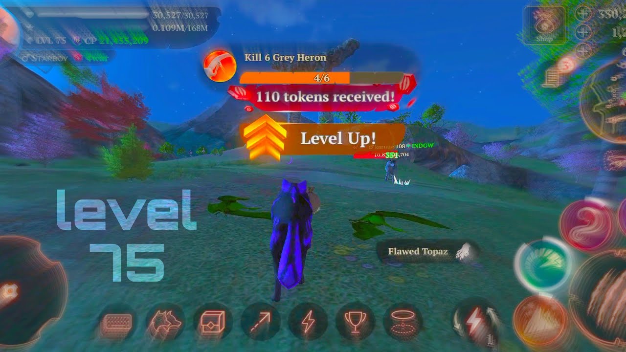 The Wolf - Level Up To 75 🏆 - YouTube