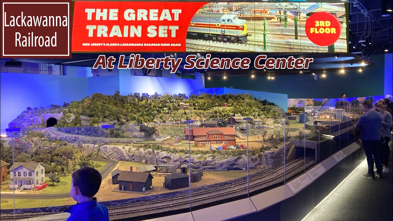 The great train set at the liberty Science, Center, - YouTube