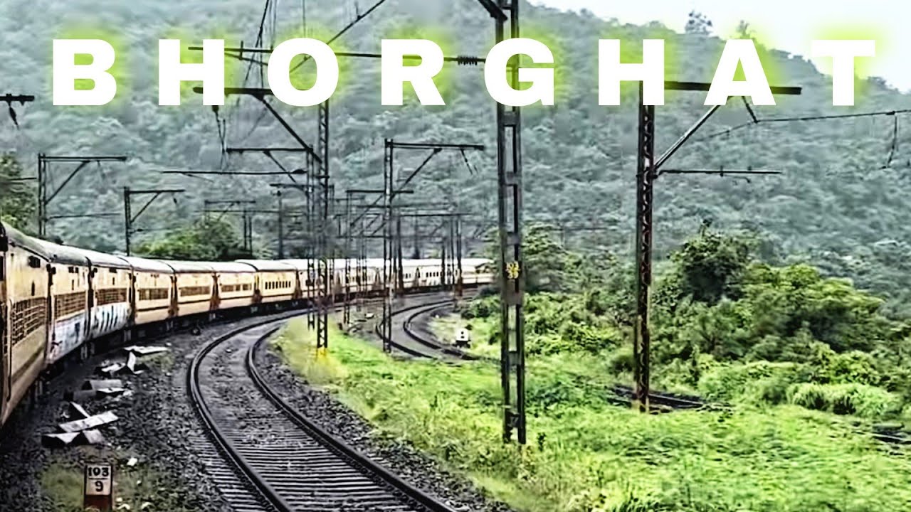 BHOR GHAT SECTION ! KARJAT - LONAVALA ! Magnificent Engineering of 19th ...