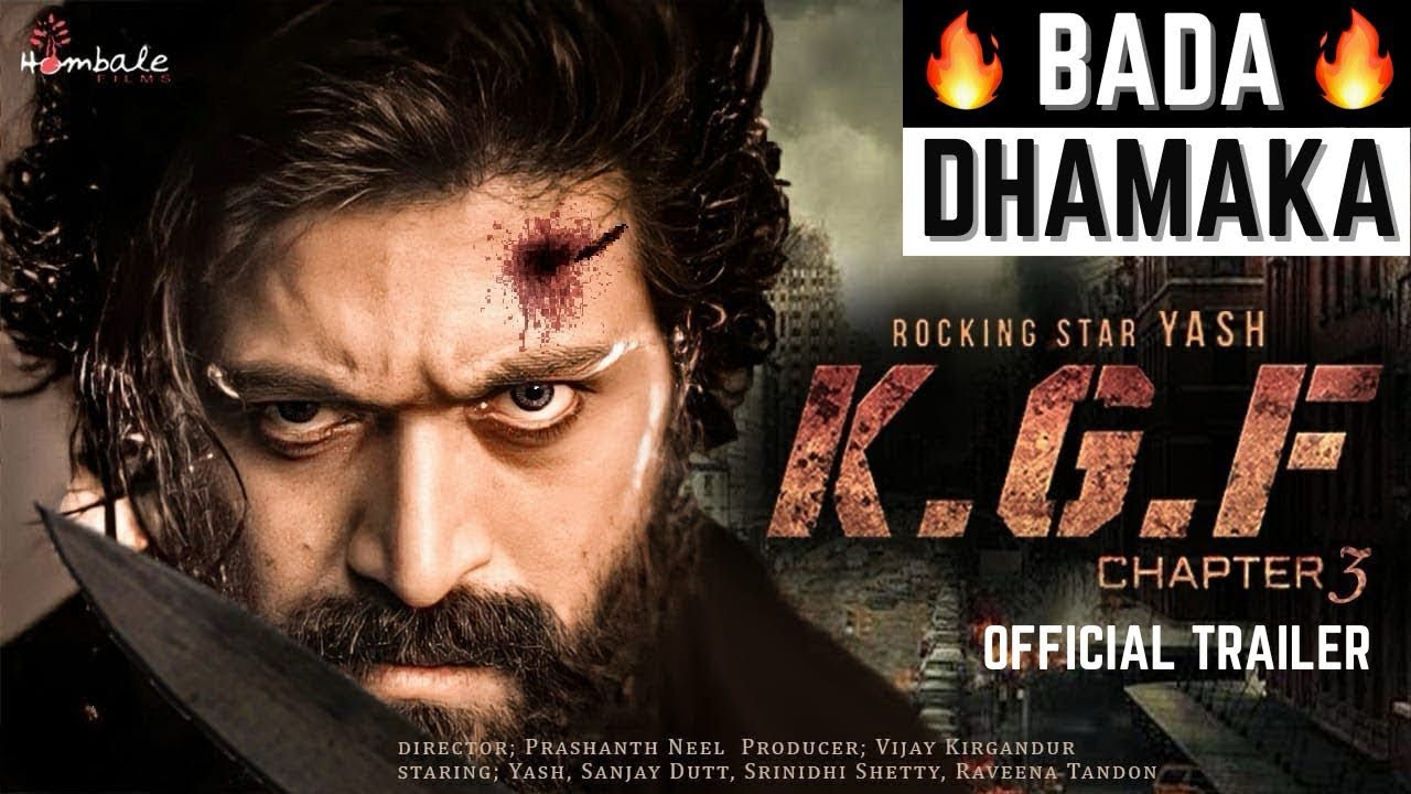 KGF CHAPTER 3 Trailer Review | Amit Vats - YouTube