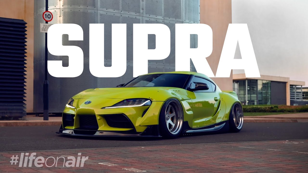 Cal's Toyota Supra on Air Suspension – #LifeOnAir - YouTube