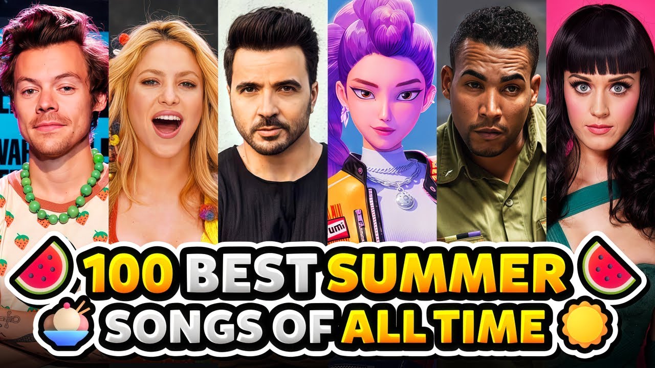 100 Best SUMMER Songs of ALL TIME (2025) - YouTube