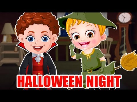 Baby Hazel Halloween Night Movie Episode | Fun Game Videos By Baby Hazel Games