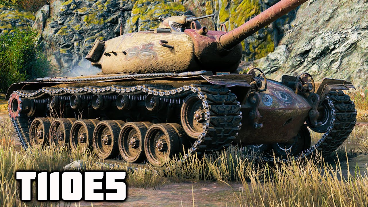 T110E5 WoT – 4 Kills, 10,4K Damage - YouTube