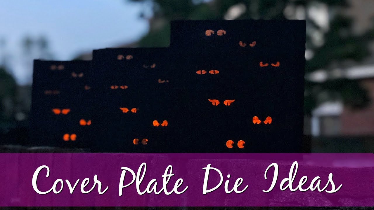 Ways to Use Cover Plate Dies - YouTube