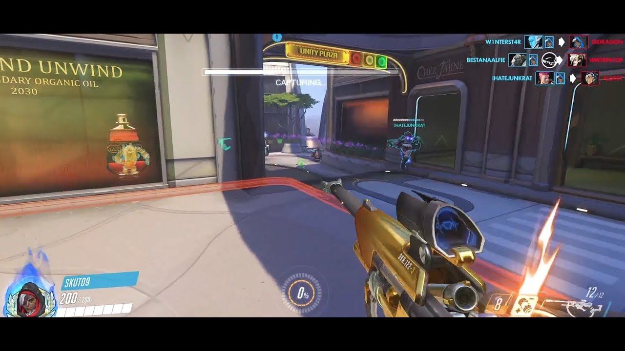 Overwatch Speed Race Ana Numbani - YouTube