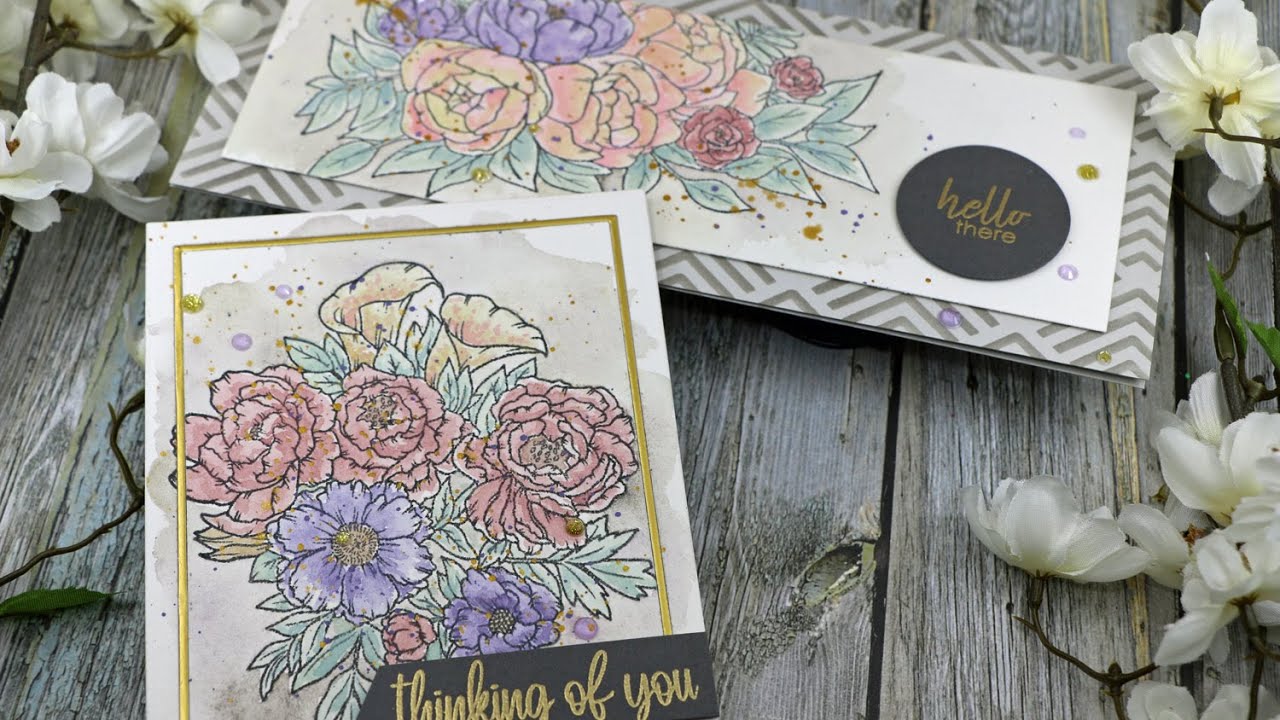 Studio Katia Floral Bunch | STAMPtember Exclusive Limited Edition - YouTube
