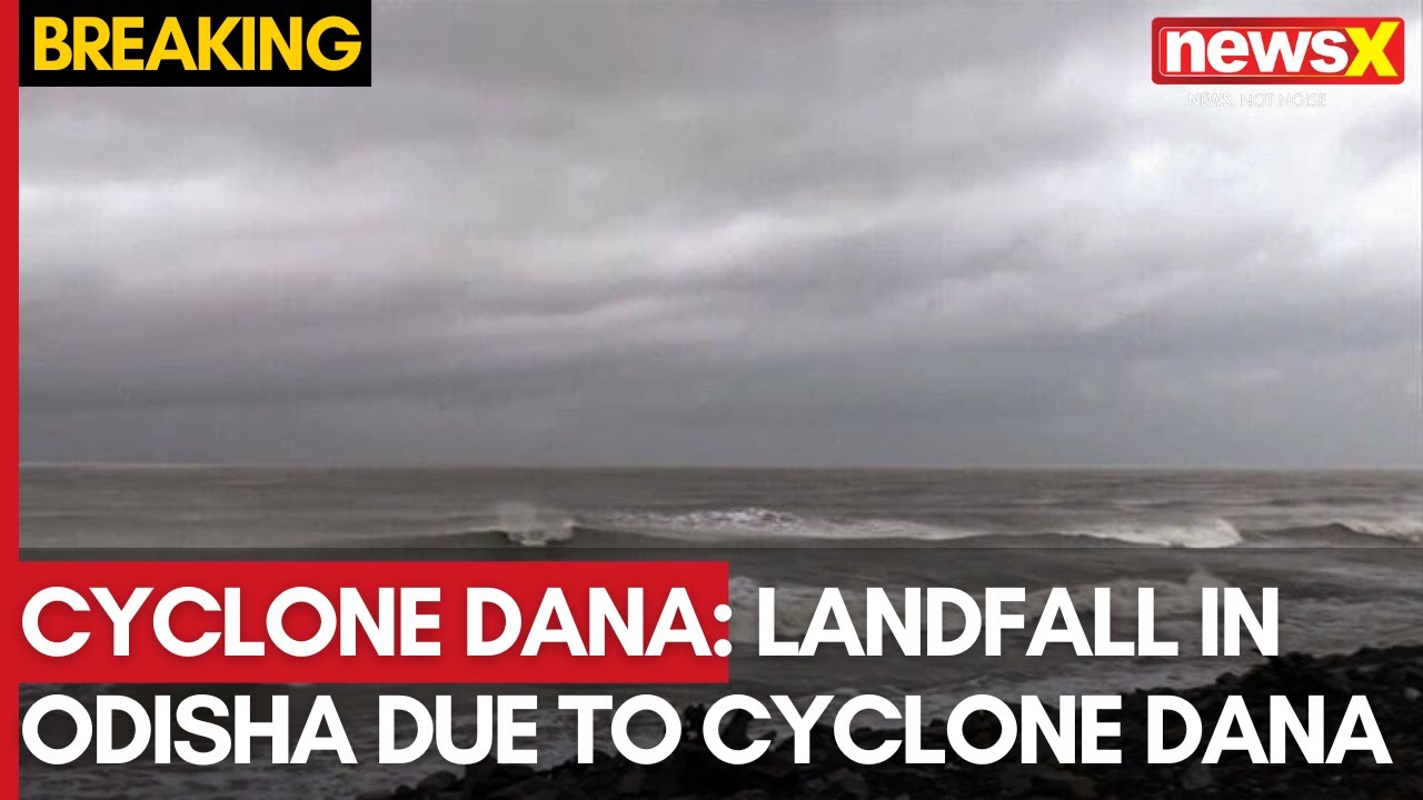 Landfall In Odisha Due To Cyclone Dana | Gusty Winds & Heavy rains Continue | NewsX - YouTube