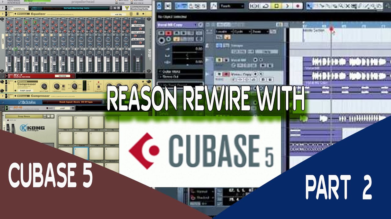 HOW TO REASON REWIRE WITH CUBASE 5 ? यसमा केहि जिज्ञासा छन् भने कमेन्ट ...