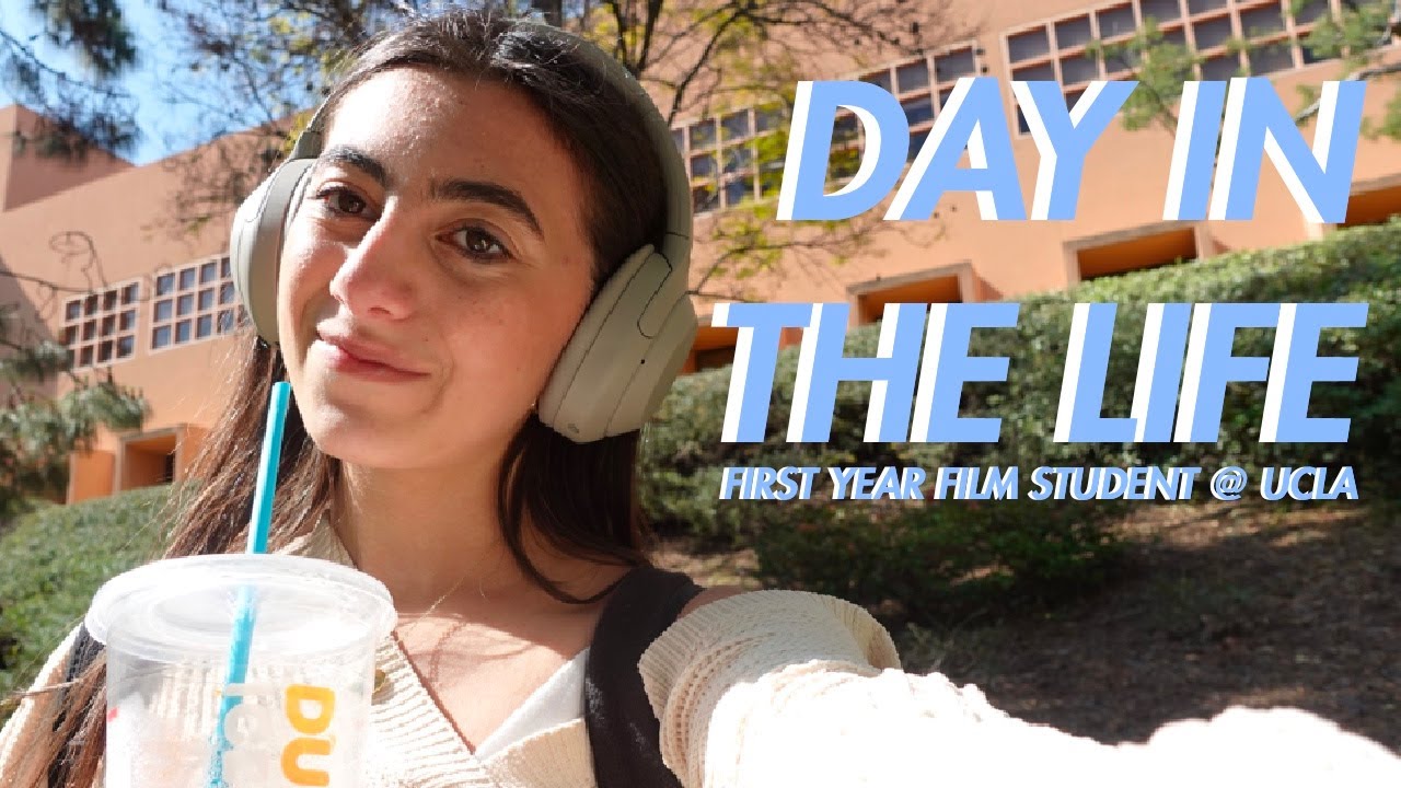 day in the life of ucla film student (first year, spring quarter) - YouTube