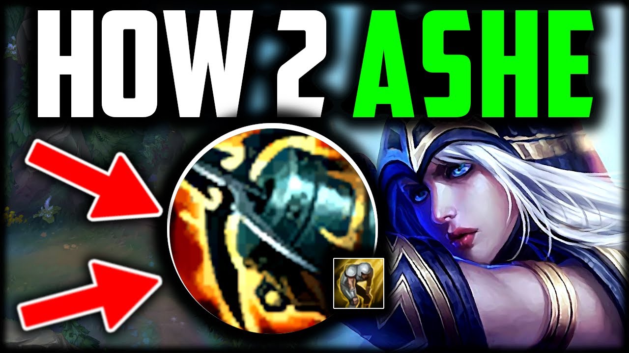 How to Ashe & Carry the EASY WAY (Support) Ashe Guide Season 14 League of Legends - YouTube