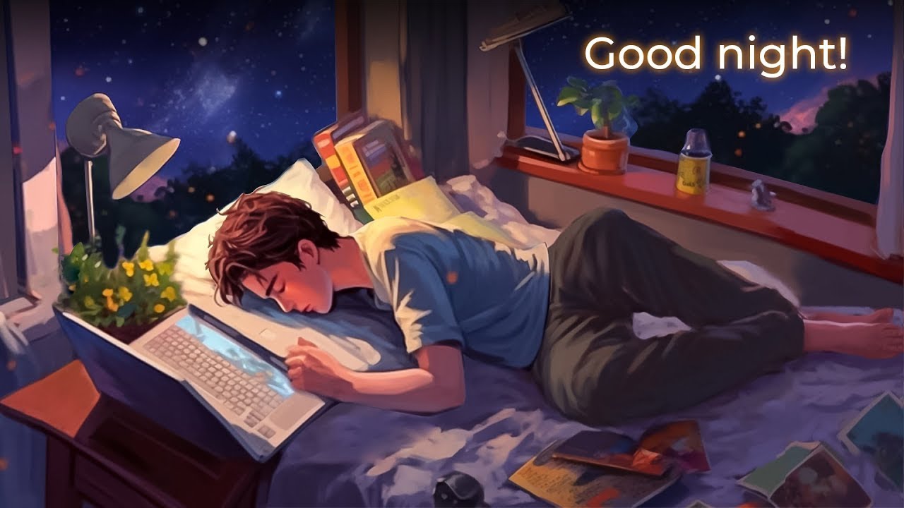 After a long reading comes sleep accompanied by a good rain and the cry ...