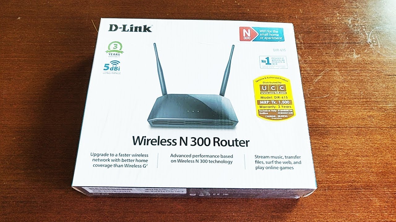 WIRELESS N 300 Mbps ROUTER | WIFI ROUTER | D-LINK (INDIA) - YouTube
