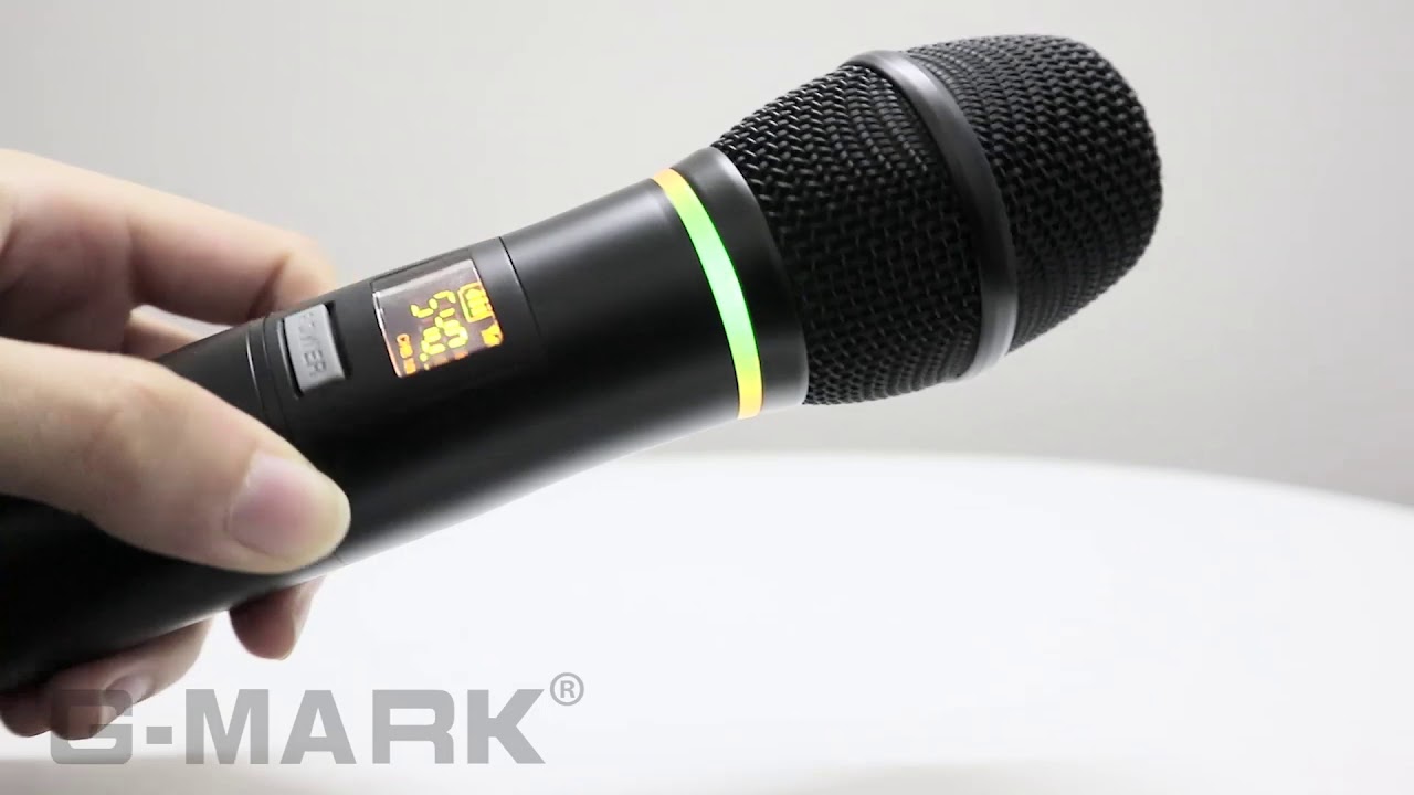 G-MARK X320FM Wireless Microphone - YouTube