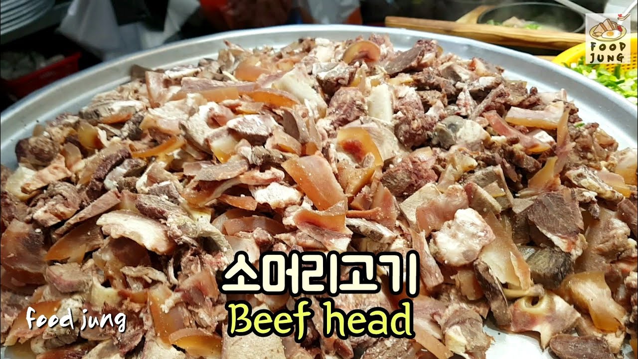 연동시장에는 소문난 순대!! 👀구포시장은 소머리 국밥 /Boiled cow head twice a day - Korean ...