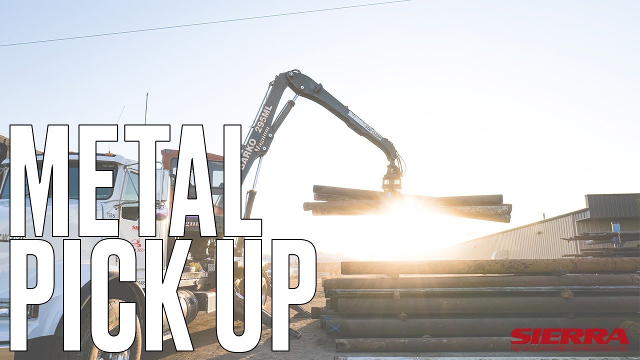 Join Our Recycled Metal Buyer On A Metal Pick Up - Sierra Recycling and ...