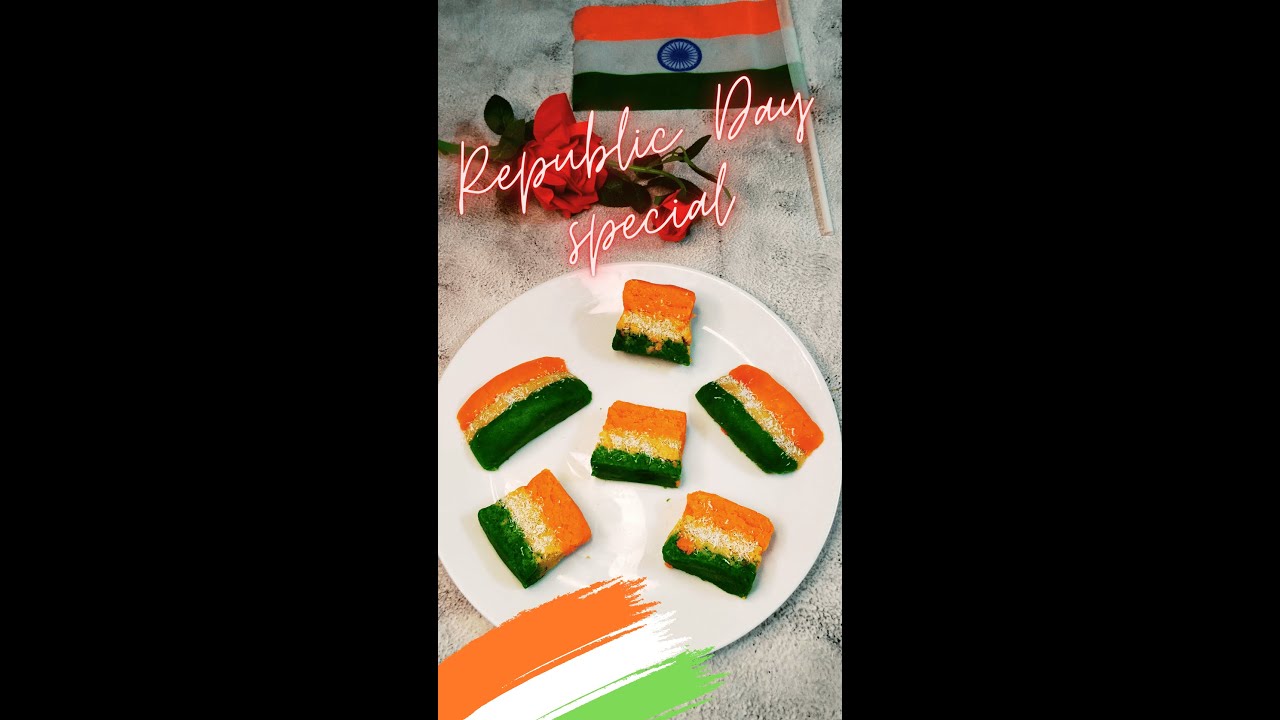 🇮🇳 Republic Day Special | Tricolor Sweets #trending #viral #tips # ...
