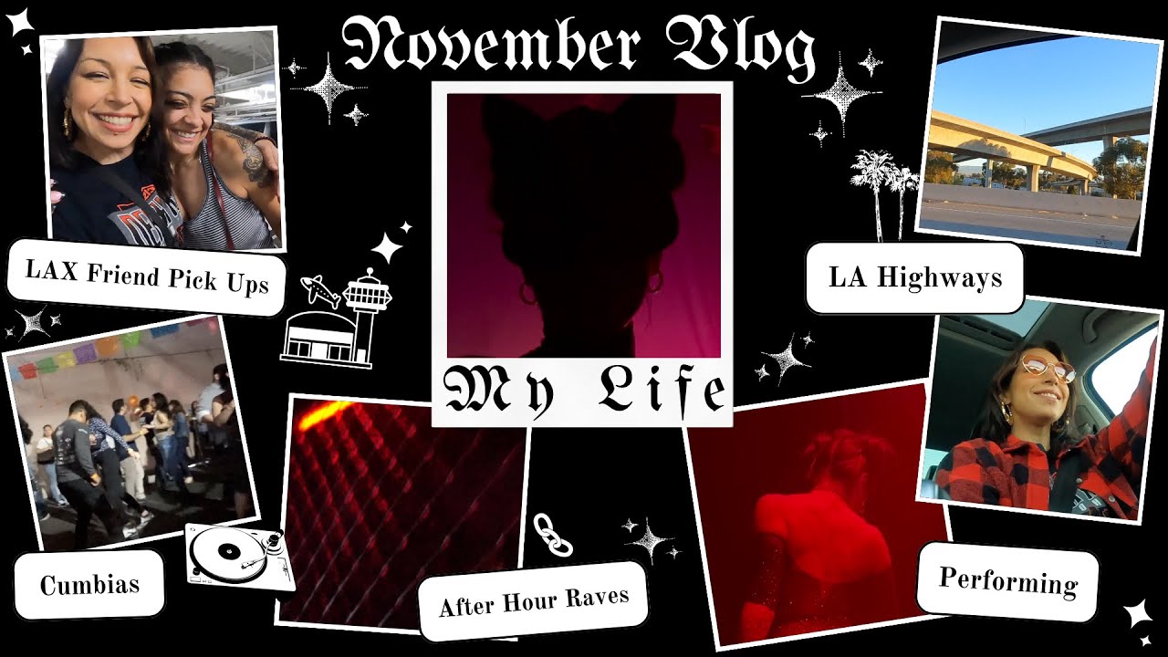 FALL VLOG | LAX | Friends | Santa Ana Cumbia Party + Los Angeles After ...